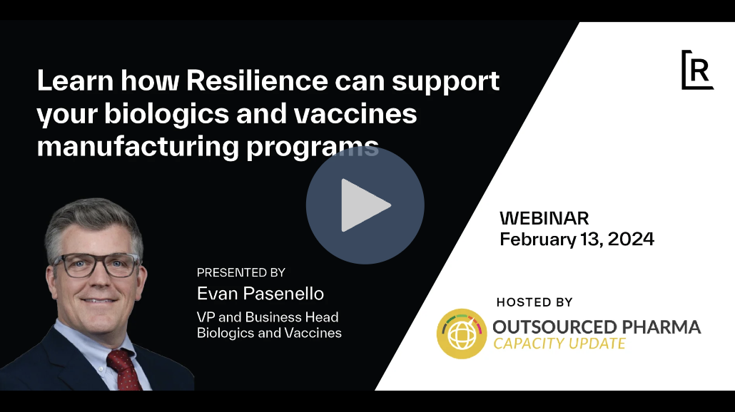 On-Demand Webinar: Outsourced Pharma Capacity Update 2024 - Large Molecules